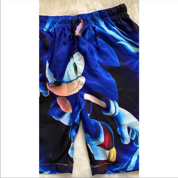 Swim | Boys Sonic The Hedgehog Swim Trunks | Poshmark